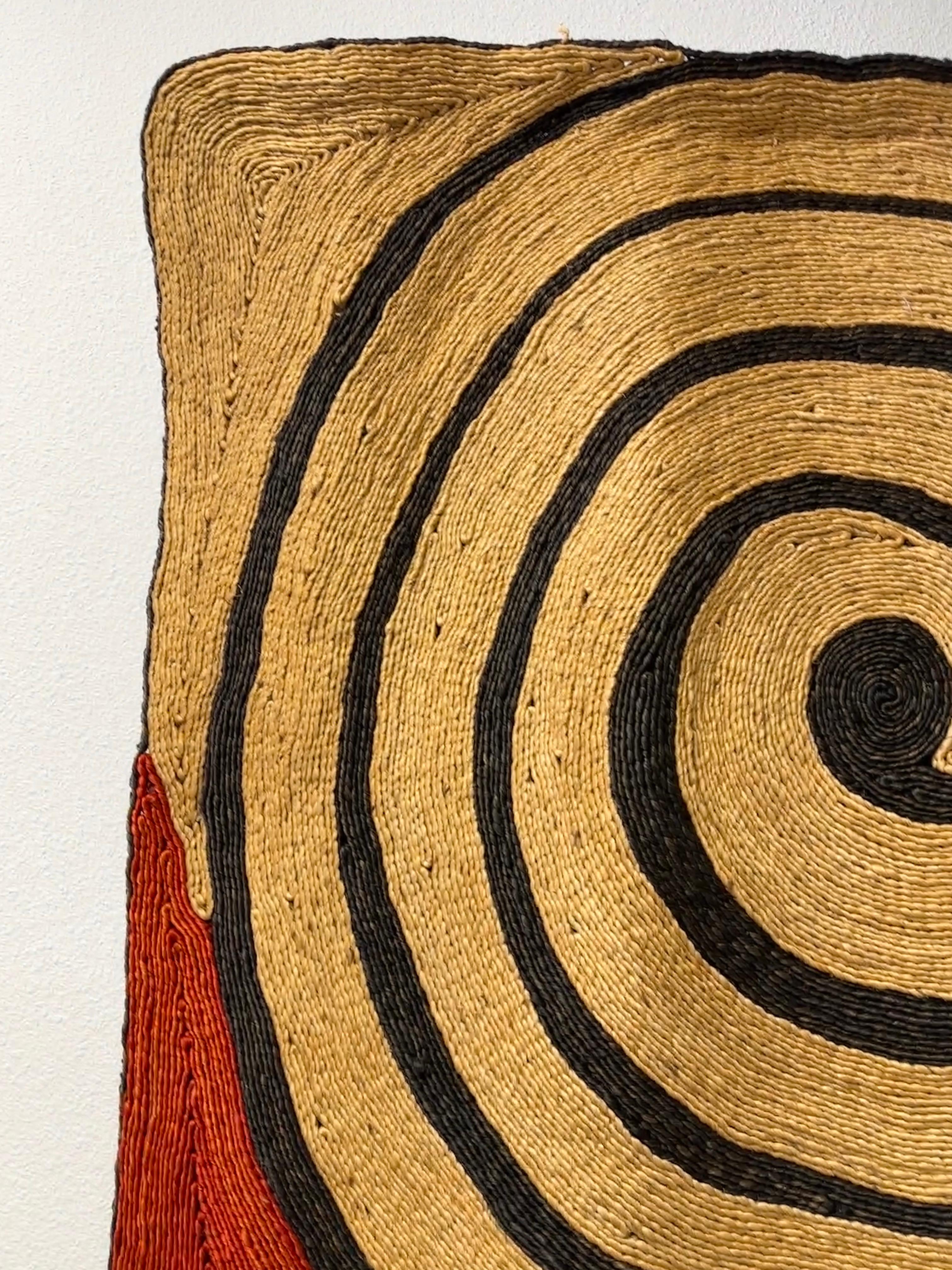 1974 Alexander Calder Jute Weaving “Number 9” For Sale at 1stDibs