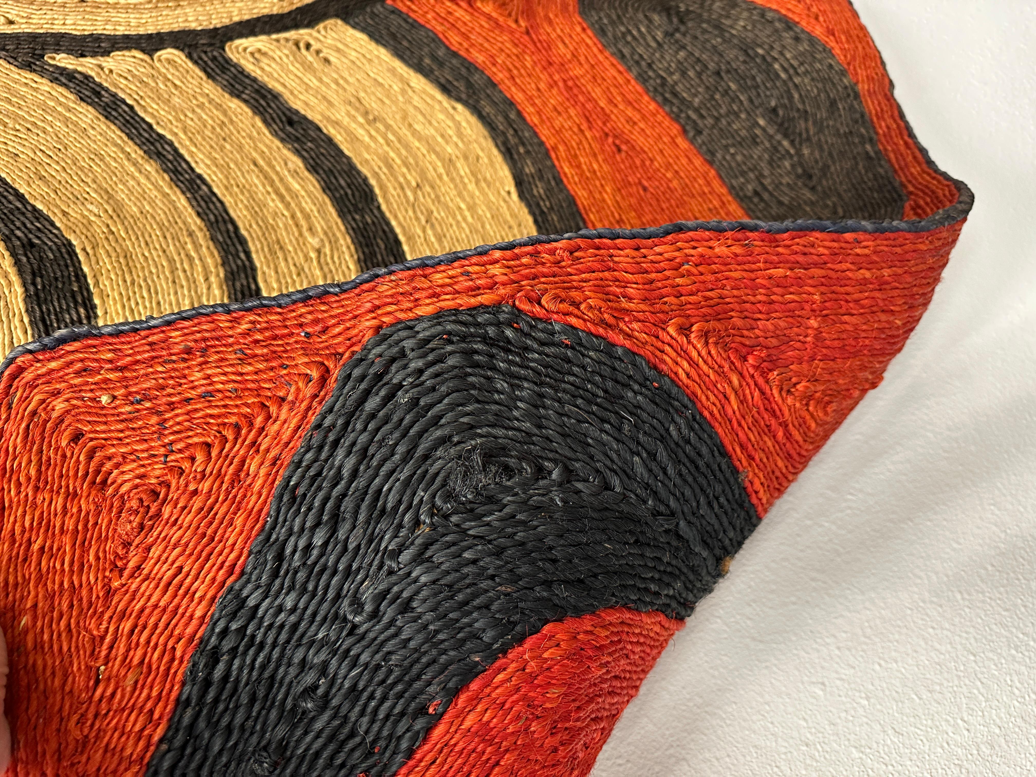 1974 Alexander Calder Jute Weaving “Number 9” For Sale at 1stDibs