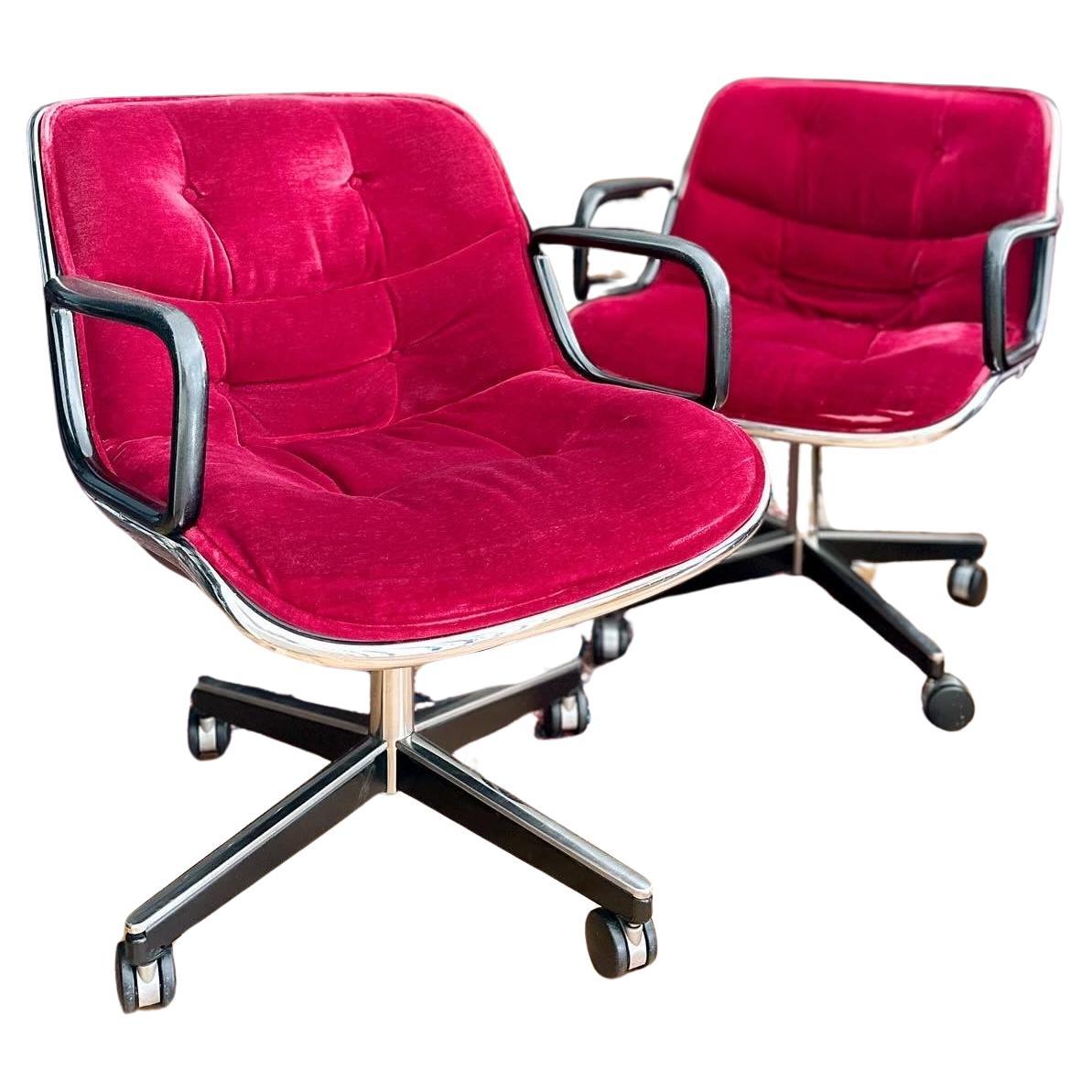 Charles Pollock Office Chairs and Desk - 41 For Sale at 1stDibs ...