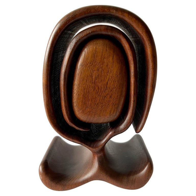 1974 Michael Graham McCallister Shedua Wood Stash Box For Sale at 1stDibs