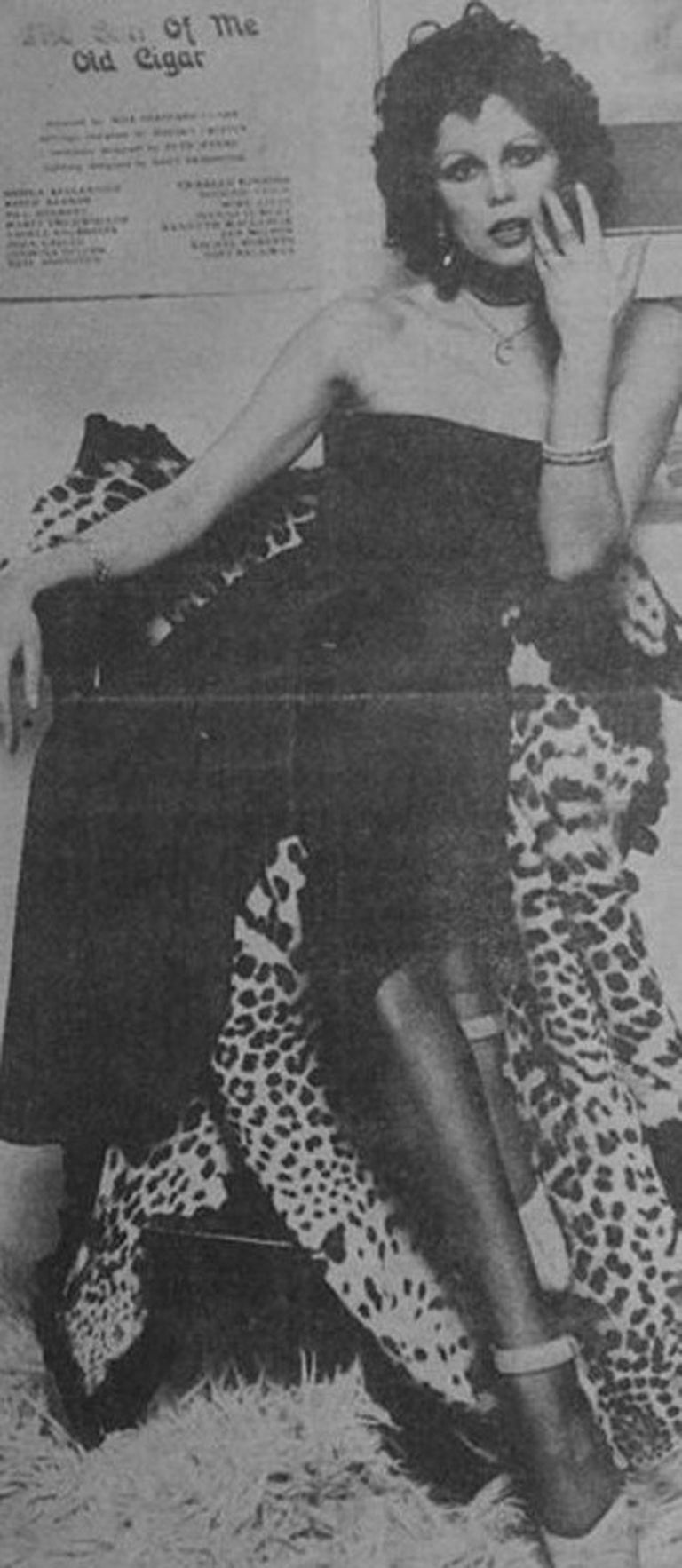 1975 Sheilagh Brown for Quorum Documented Black and Red Jersey ...