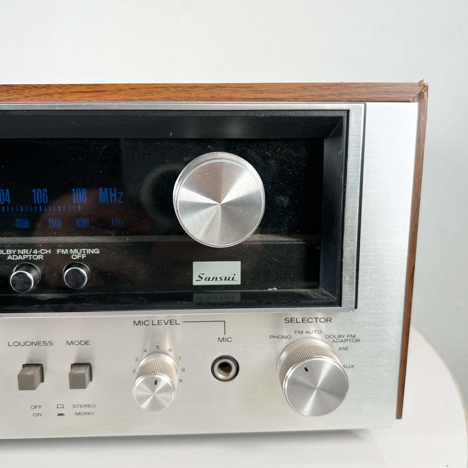 1976 Classic Hip Vintage Sansui 6060 AM /FM Stereo Receiver Tokyo Japan ...