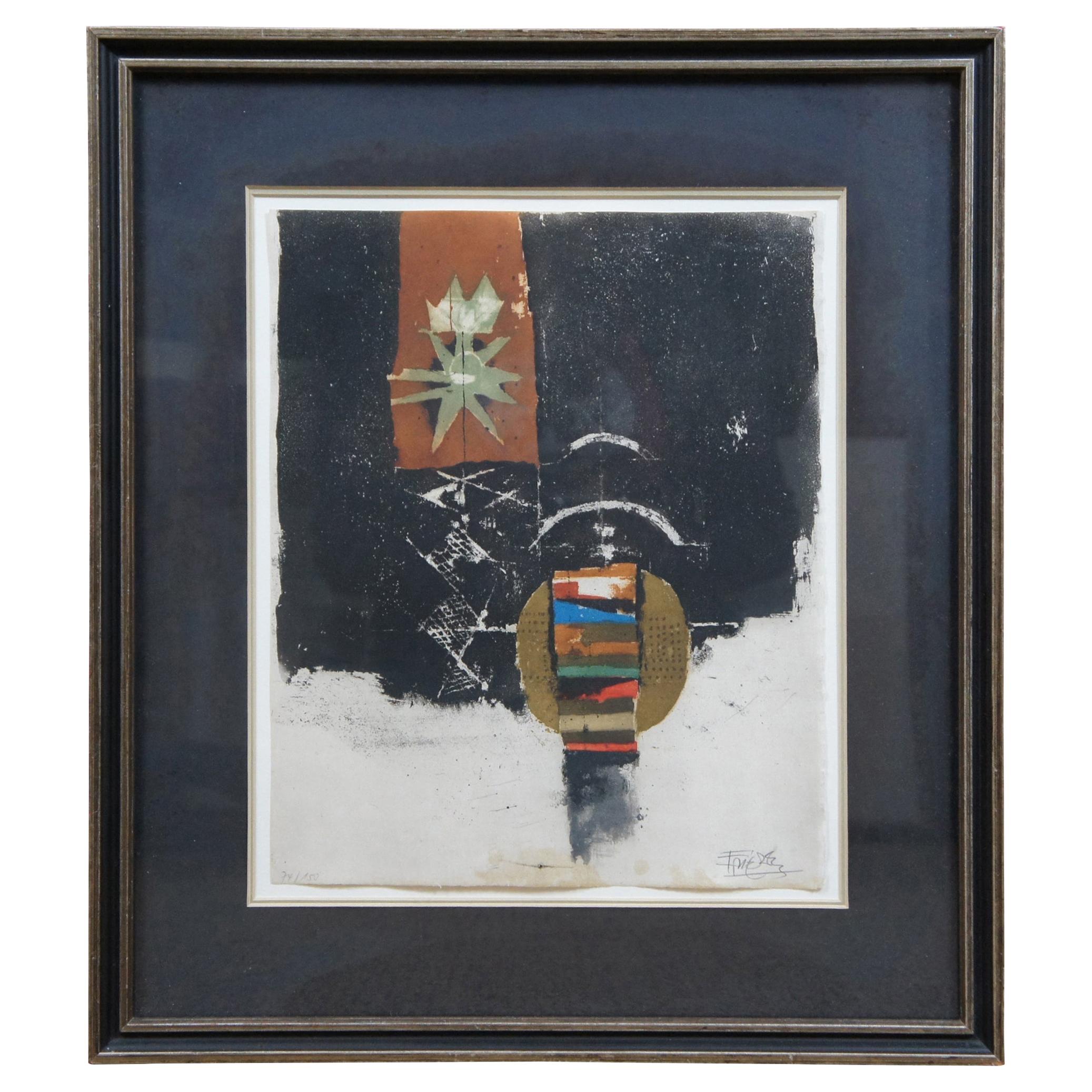 Johnny Friedlaender Abstract Etching at 1stDibs