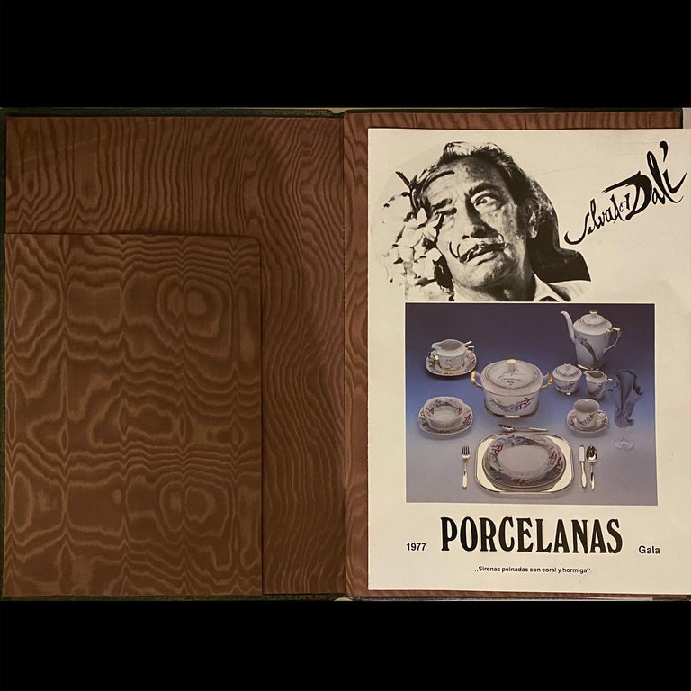 1977 Porcelain Salvador Dali Tea Service for 8 Persons "Mermaids, Coral ...