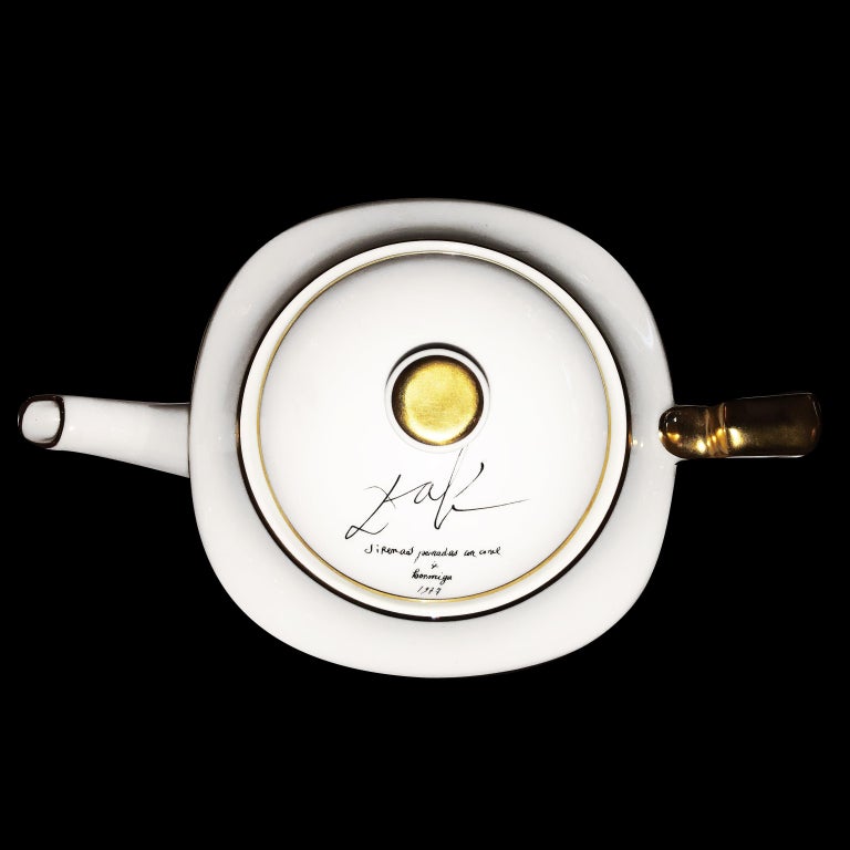 1977 Salvador Dali Rare Coffee Service "Mermaids, Coral and Ant ...