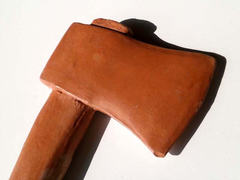 1978 Guy Harloff "Work is the Great Power" Earthenware Modern Art ...