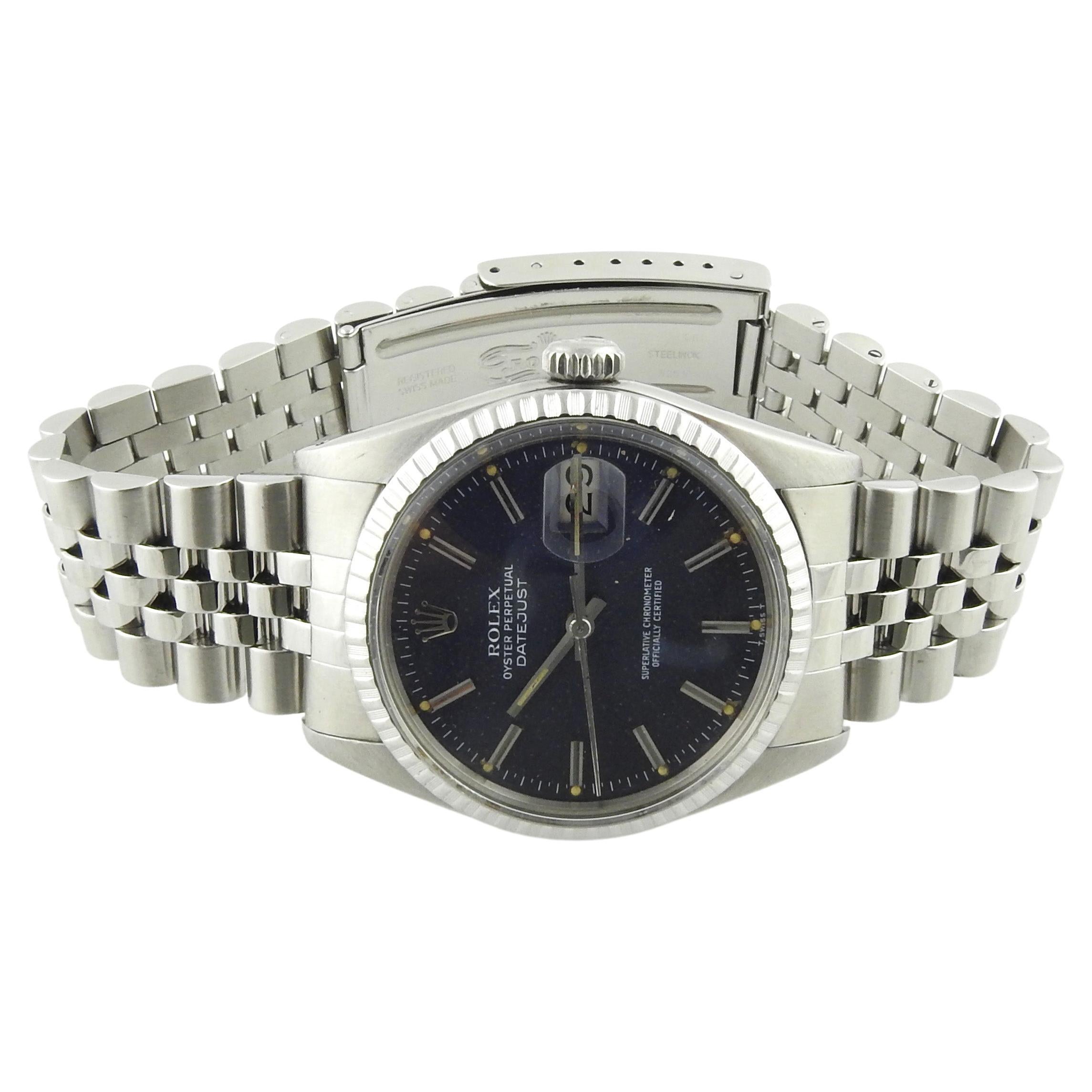 Rolex Datejust Men's Stainless Steel Watch 116234 at 1stDibs
