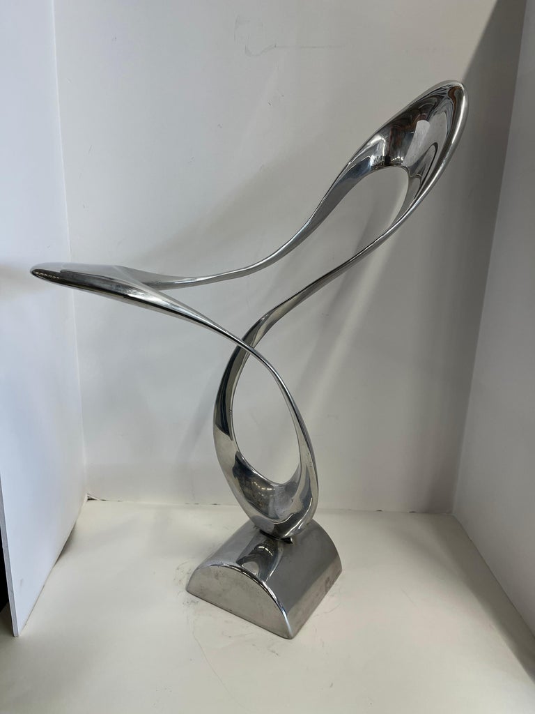 1980 Bill Keating Aluminum Sculpture For Sale at 1stDibs