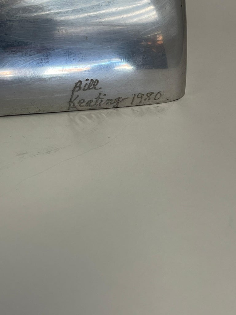 1980 Bill Keating Aluminum Sculpture For Sale at 1stDibs