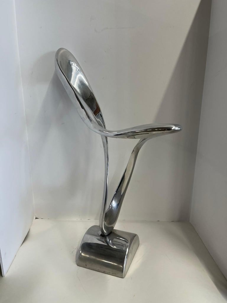 1980 Bill Keating Aluminum Sculpture For Sale at 1stDibs