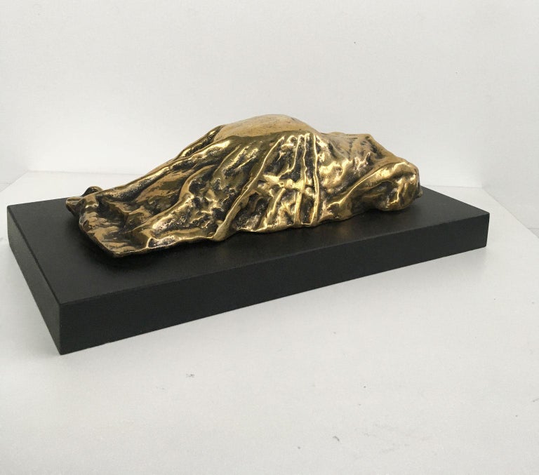 1980 Italy Bronze Abstract Sculpture by Furio Giovannacci Indianapolis ...