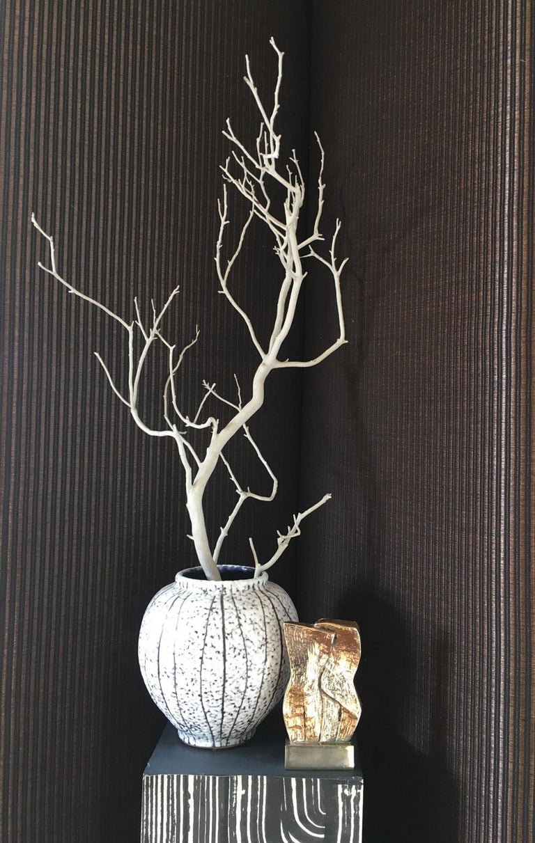 1980 Italy Post-Modern Rodica Tanasescu Bronze Abstract Sculpture ...