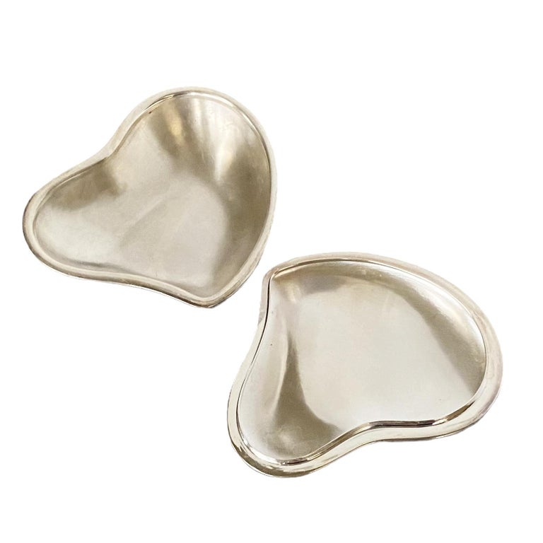 Elsa Peretti for Tiffany 1980 Large 4" Sterling Silver Freeform Heart ...