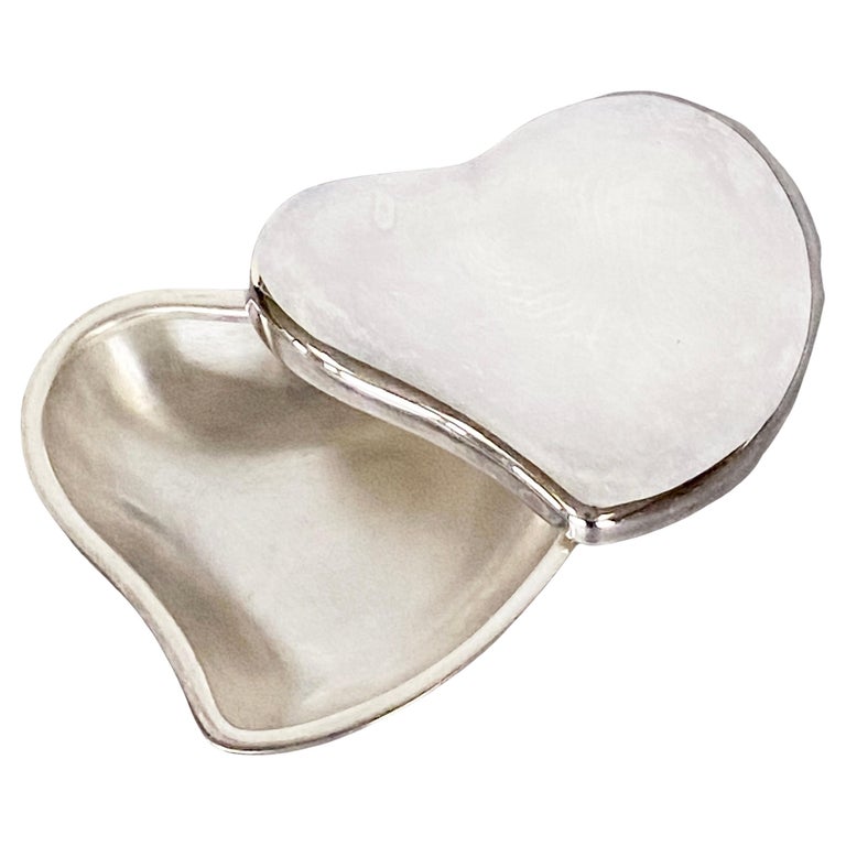 Elsa Peretti for Tiffany 1980 Large 4" Sterling Silver Freeform Heart ...