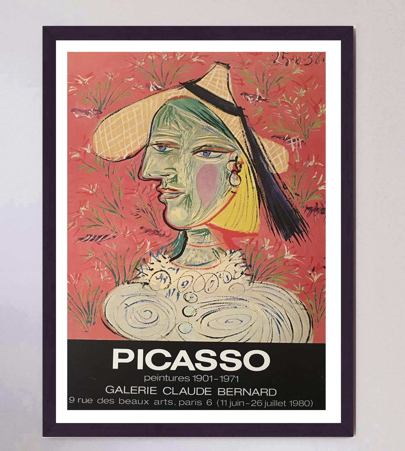 1980 Pablo Picasso - Galerie Claude Bernard Original Vintage Poster For ...