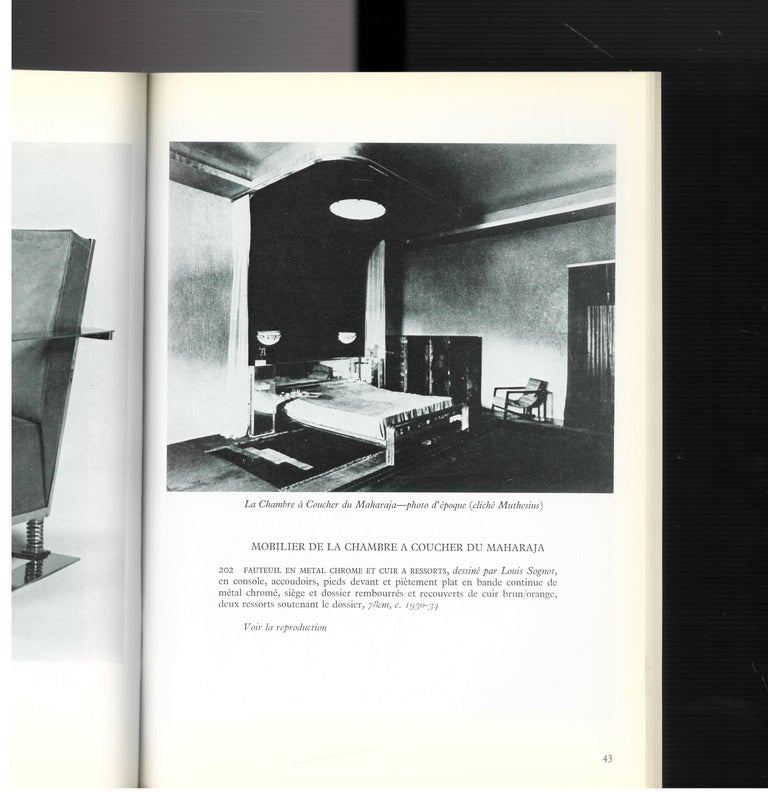 1980 Sale Catalogue "Palais du Maharaja d'Indore", Manik Bagh For Sale ...