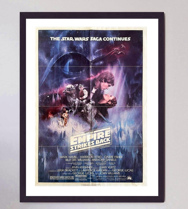 1980 Star Wars The Empire Strikes Back Original Vintage Poster For Sale ...