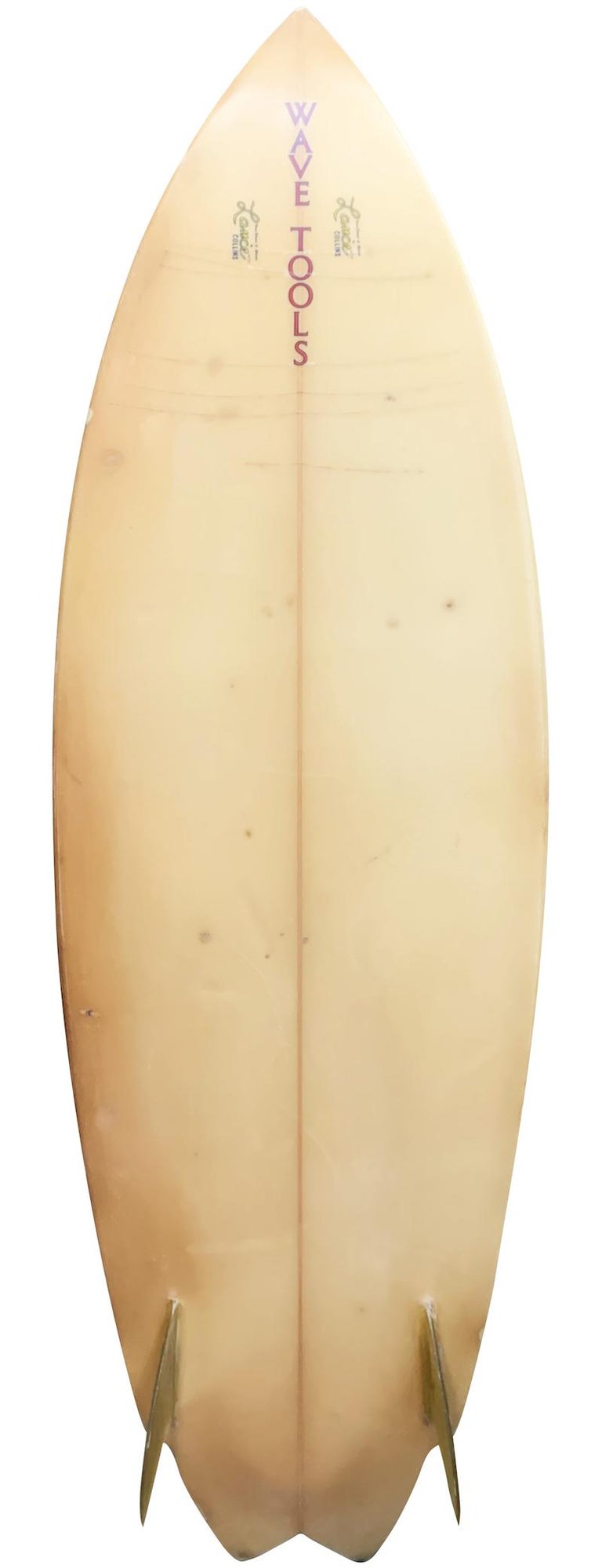 1980 Vintage Wave Tools Twin-Fin Surfboard by Lance Collins at 1stDibs ...