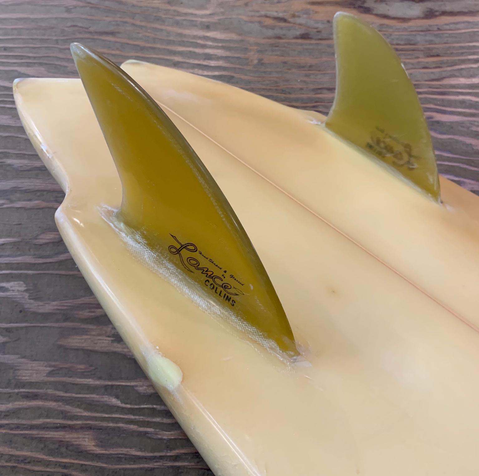 1980 Vintage Wave Tools Twin-Fin Surfboard by Lance Collins at 1stDibs ...