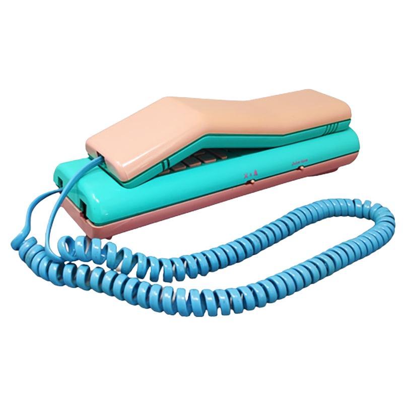 1980s (1989) Gorgeous Swatch Twin Phone "1st Model". Memphis Style For ...