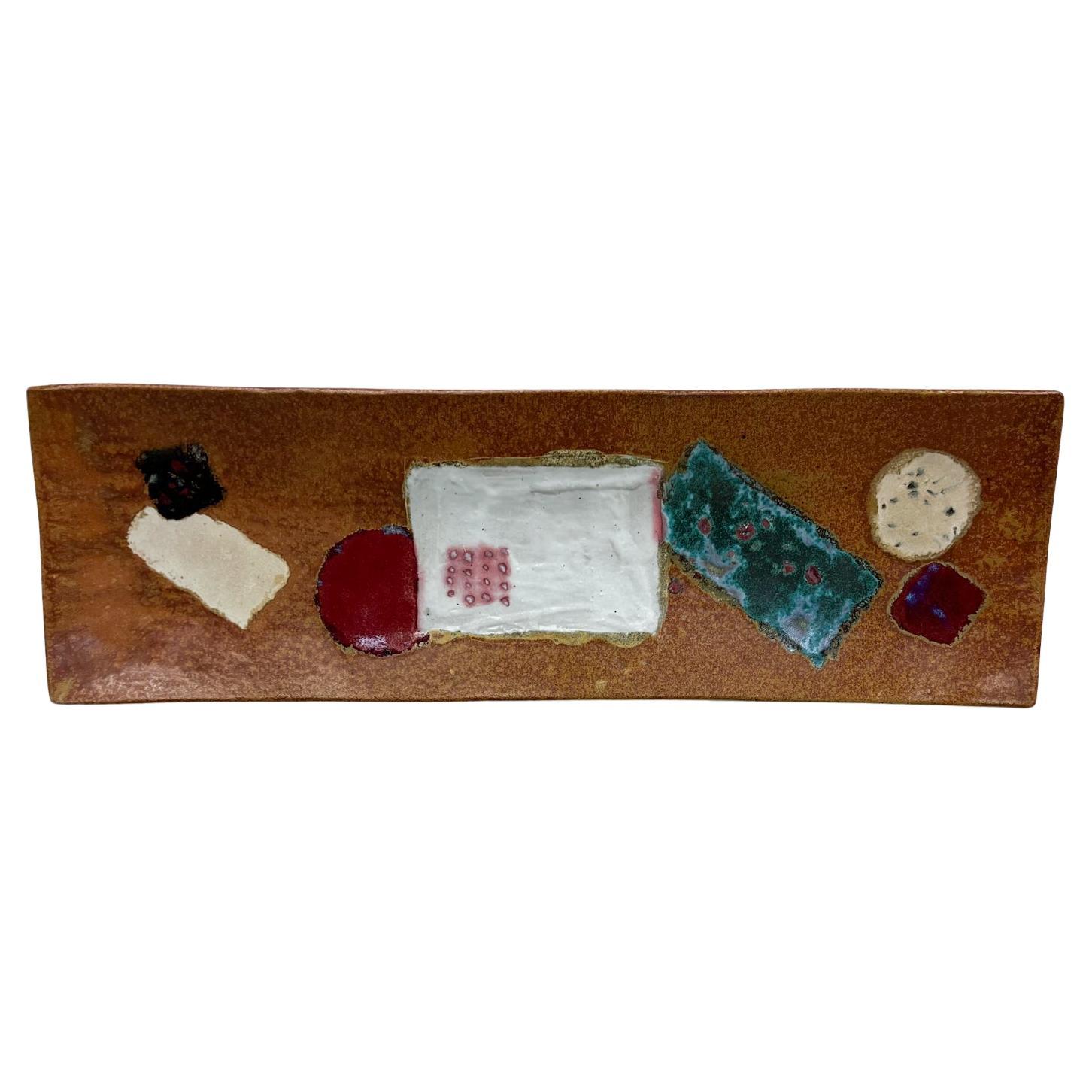 Raku Pottery Wall Art Mirror by Marc Sijan For Sale at 1stDibs | marc ...