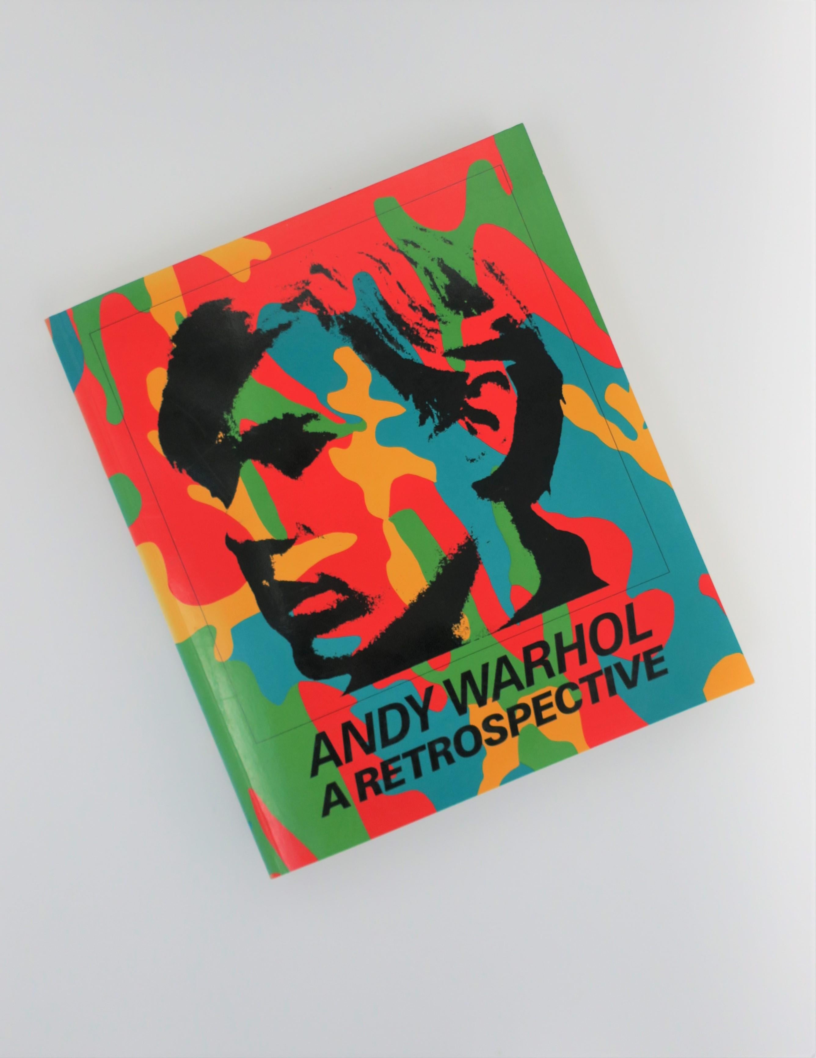 1980s 'Andy Warhol A Retrospective' Library or Coffee Table Book at ...