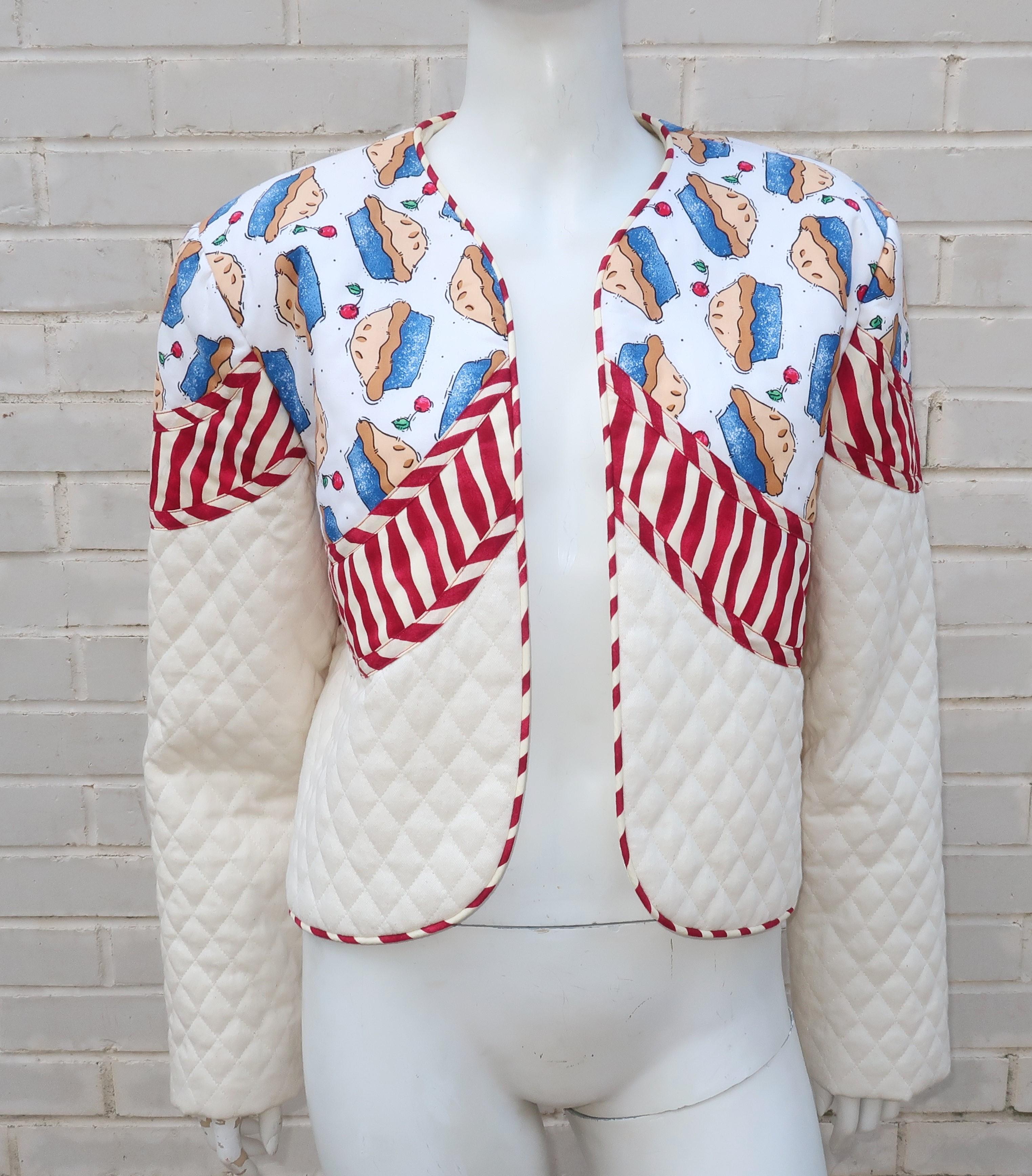 1980's Artisan All American Pop Art Jacket For Sale at 1stDibs