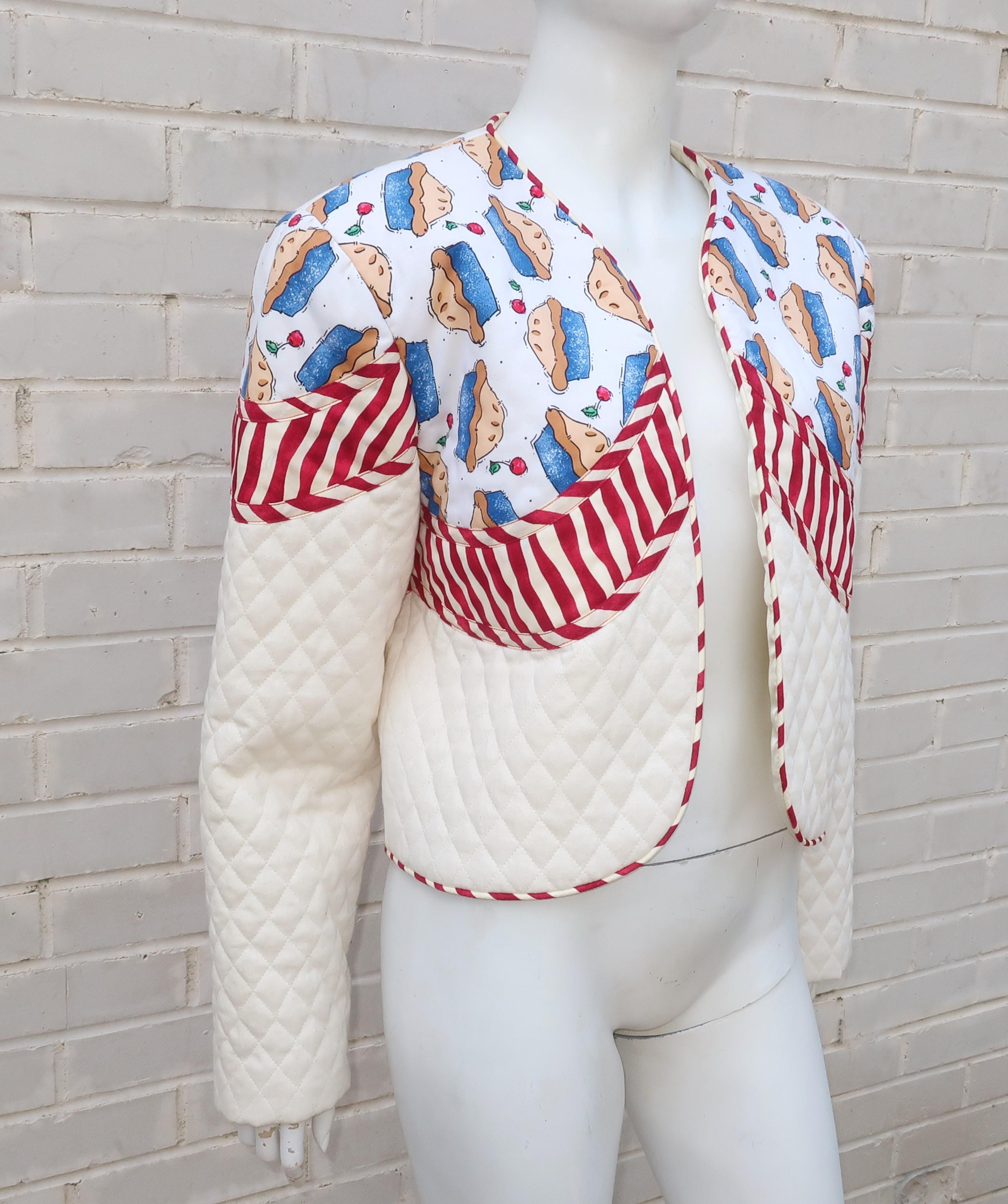 1980's Artisan All American Pop Art Jacket For Sale at 1stDibs