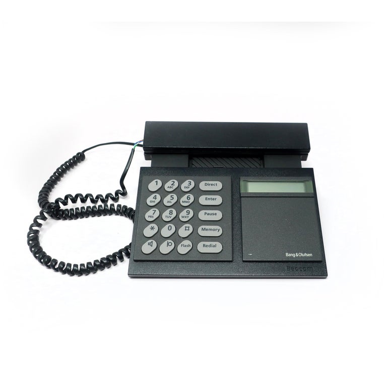 1980s Black Bang and Olufsen Beocom 2000 Phone For Sale at 1stDibs