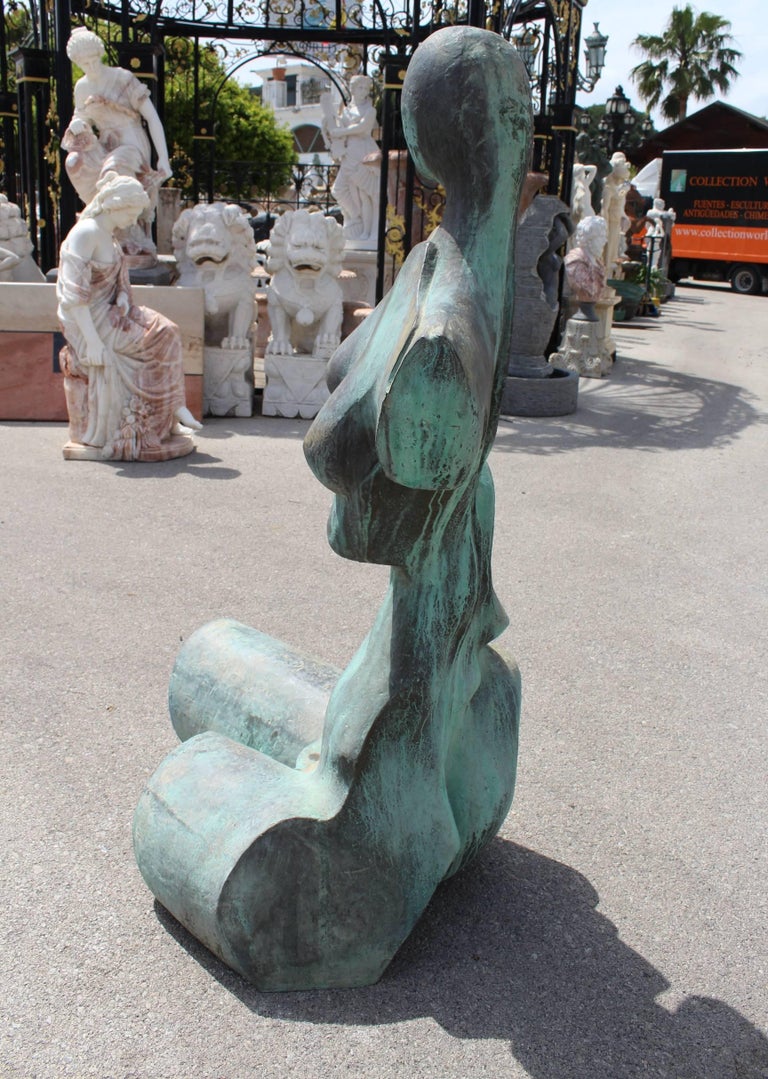 1980s Bronze Abstract Sculpture of the Female Body at 1stDibs ...