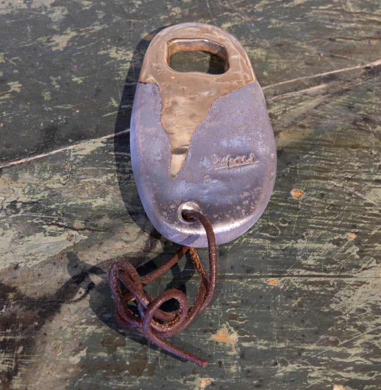 1980s Bronze Opener by the Artist David Marshall For Sale at 1stDibs
