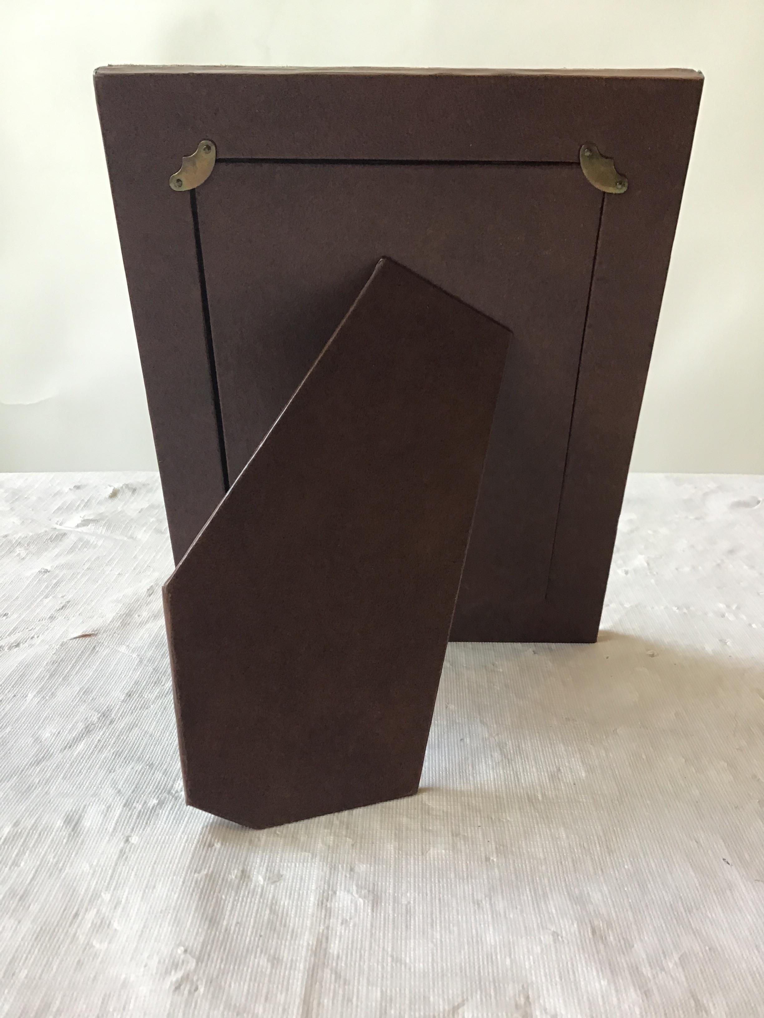 1980s Brown Alligator Skin Picture Frame at 1stDibs | 1980s picture ...