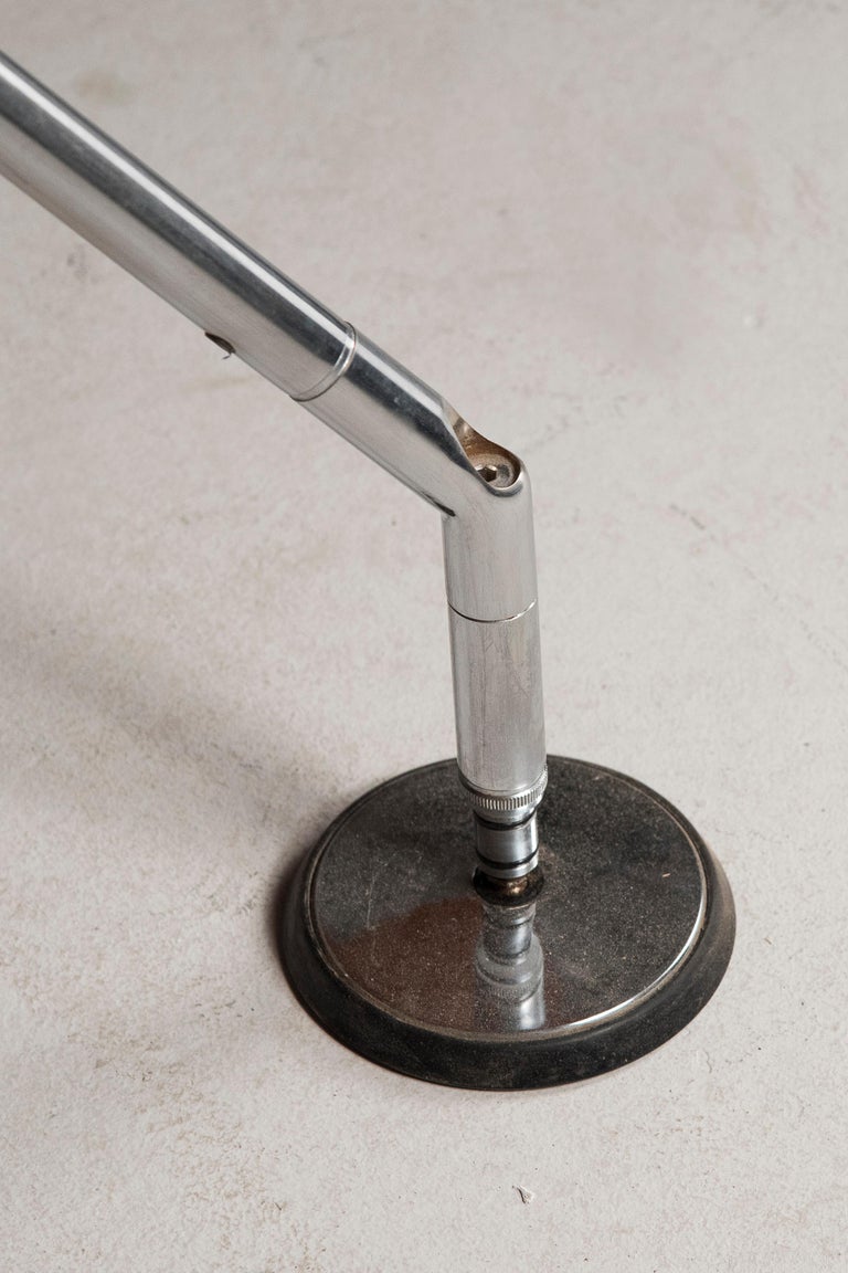 1980s by Norman Foster for Tecno Due Oval Steel and Wood Table For Sale ...