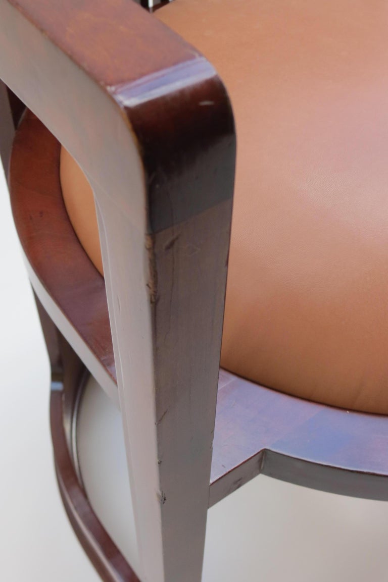 1980s Cassina Barrel Taliesin Chair Designed by Frank Lloyd Wright ...
