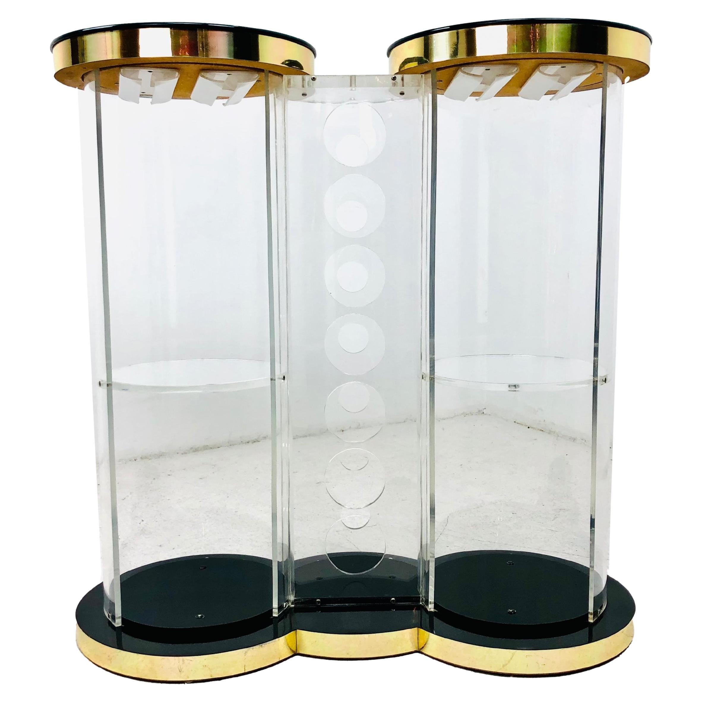 Lucite Bar at 1stDibs