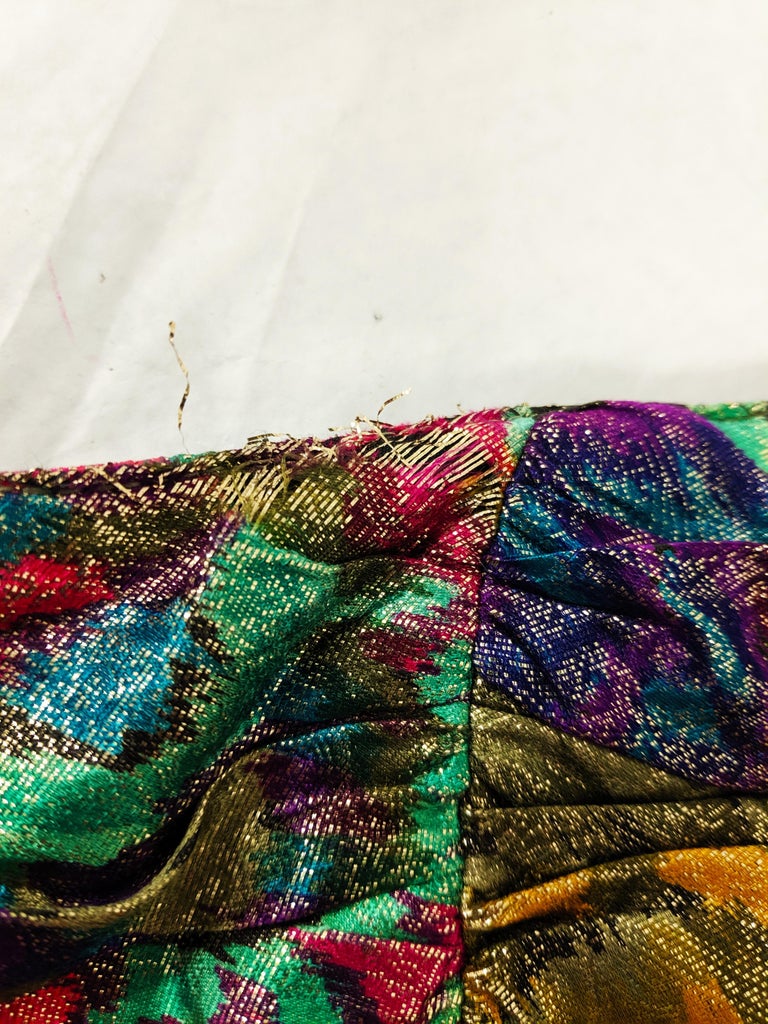 1980s Escada Dress Multicolor Sleeveless Dress For Sale at 1stDibs