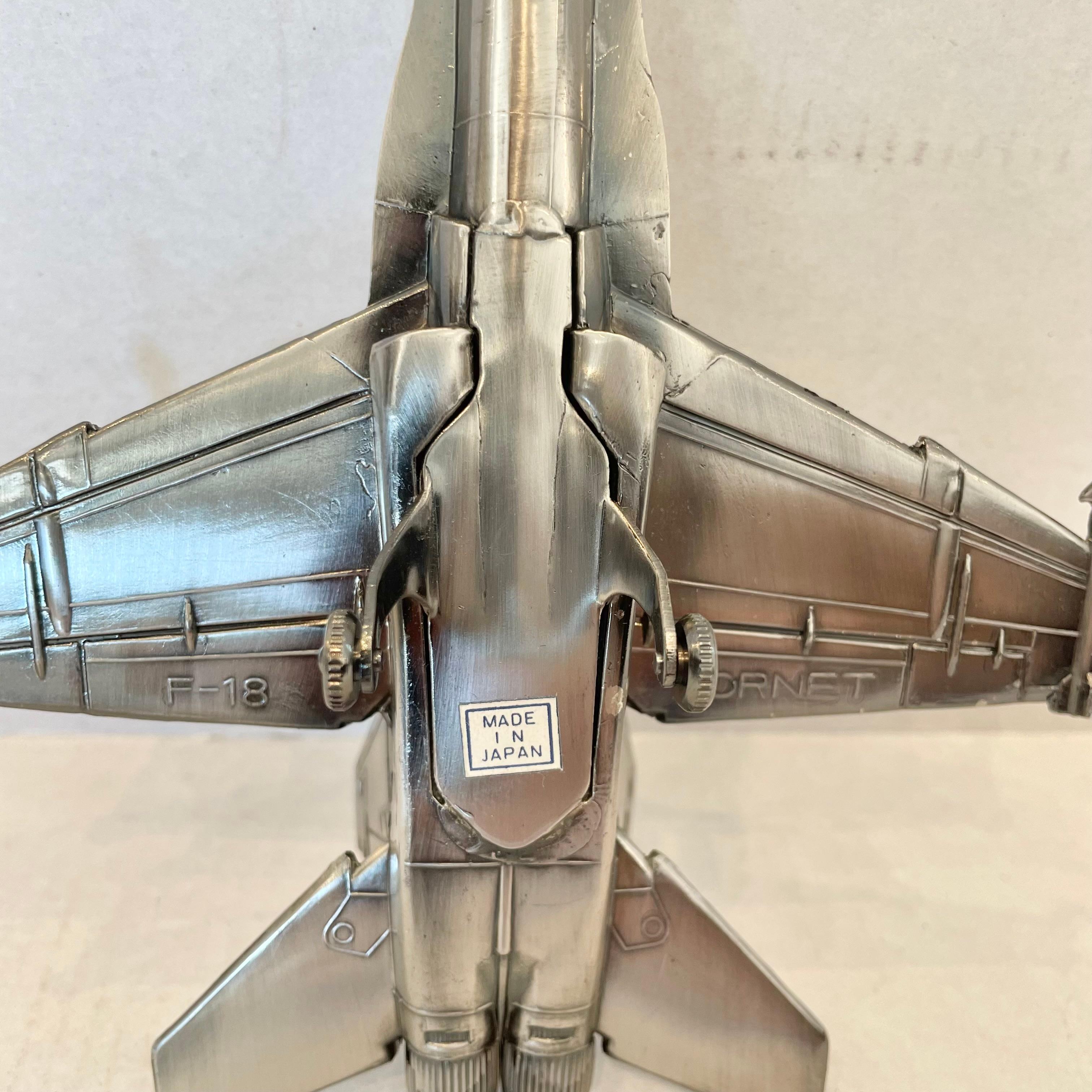 1980s F-18 Hornet Fighter Jet Lighter at 1stDibs