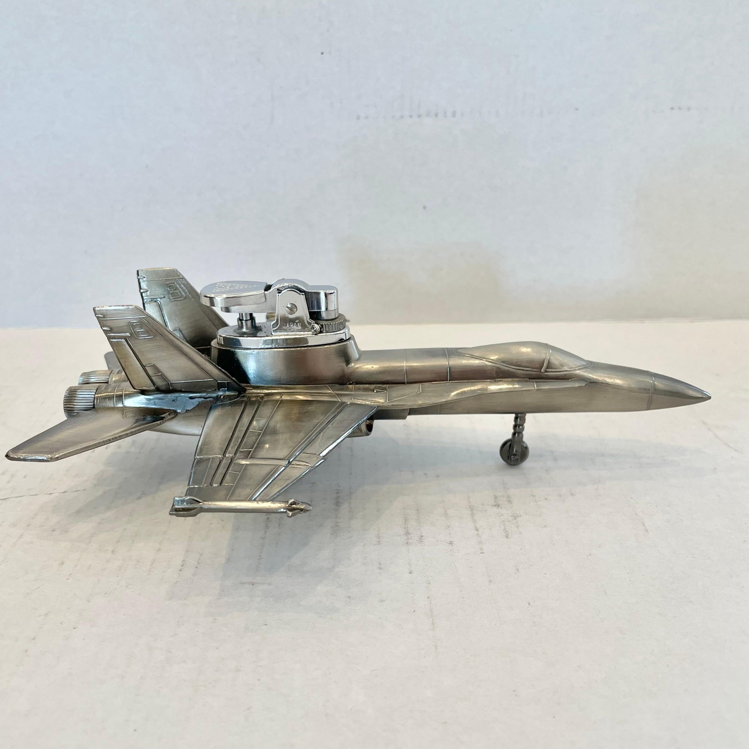 1980s F-18 Hornet Fighter Jet Lighter at 1stDibs
