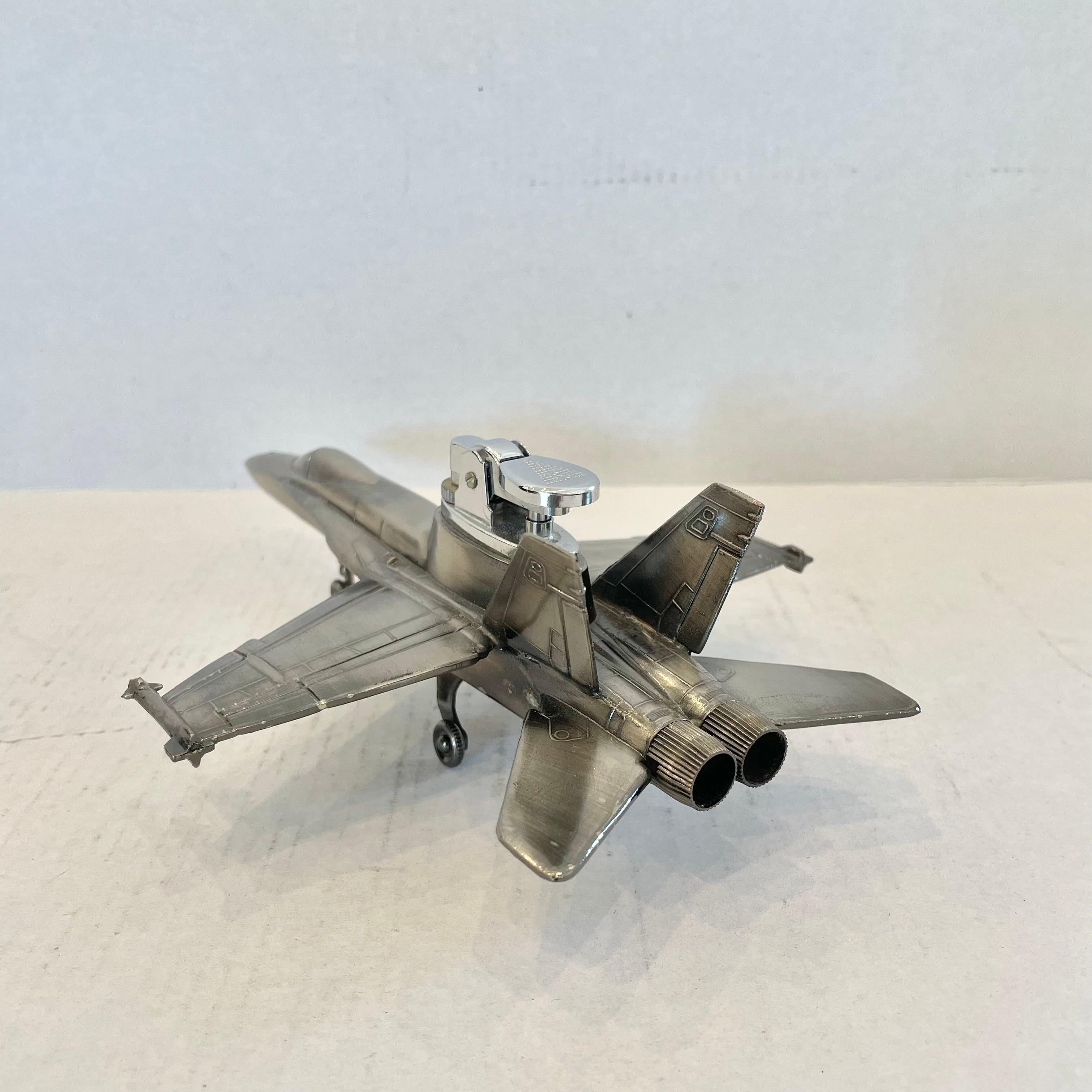 1980s F-18 Hornet Fighter Jet Lighter at 1stDibs
