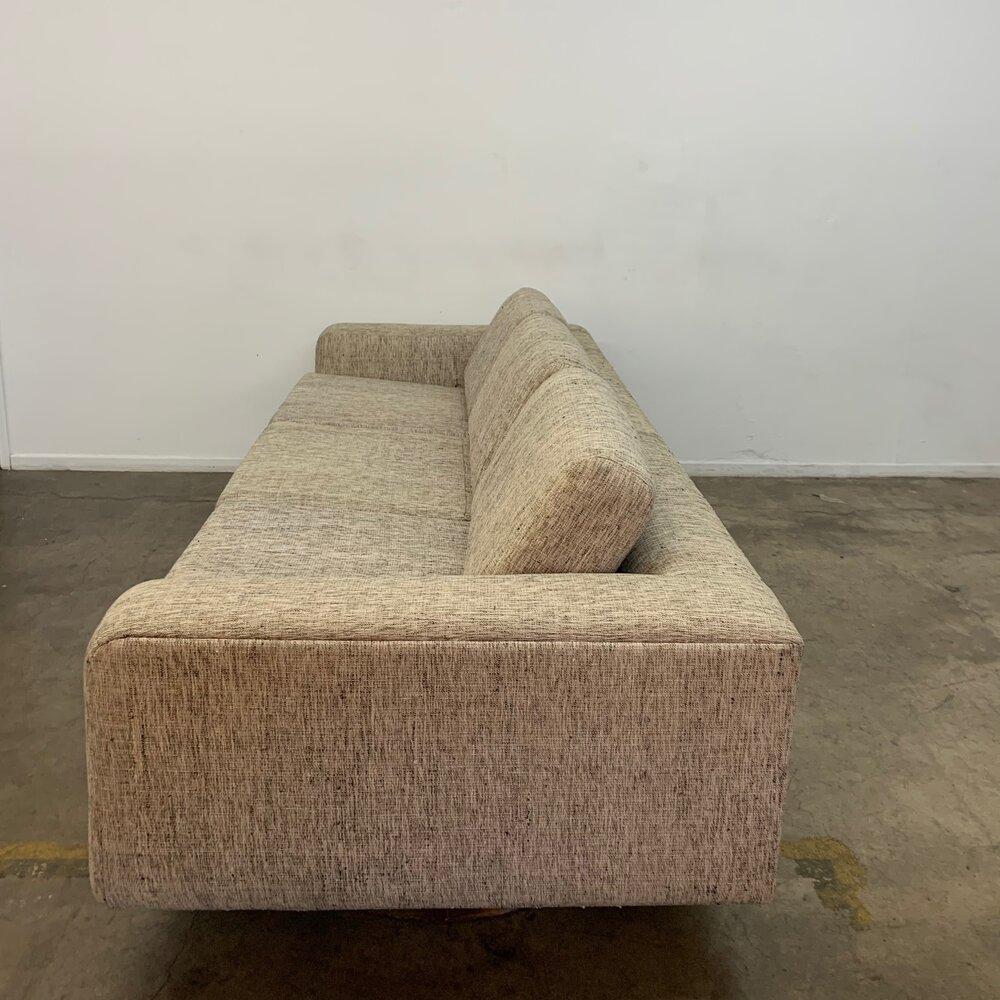 1980s Floating Sofa in Soft Grey Tweed at 1stDibs | couches in the 80s ...