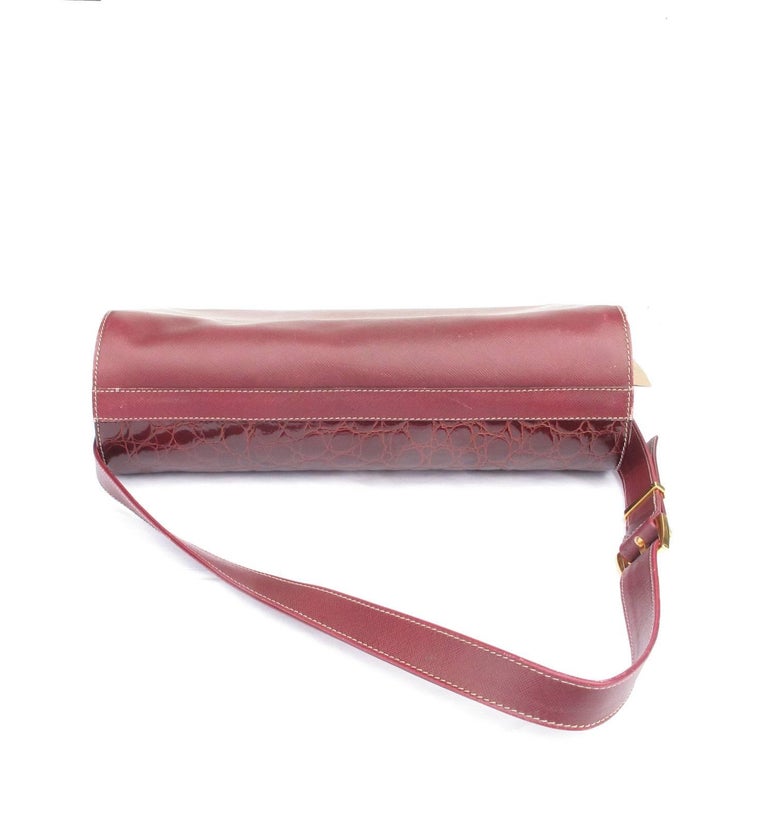 1980'S Gian Franco Ferre leather structured shoulder bag. For Sale at ...