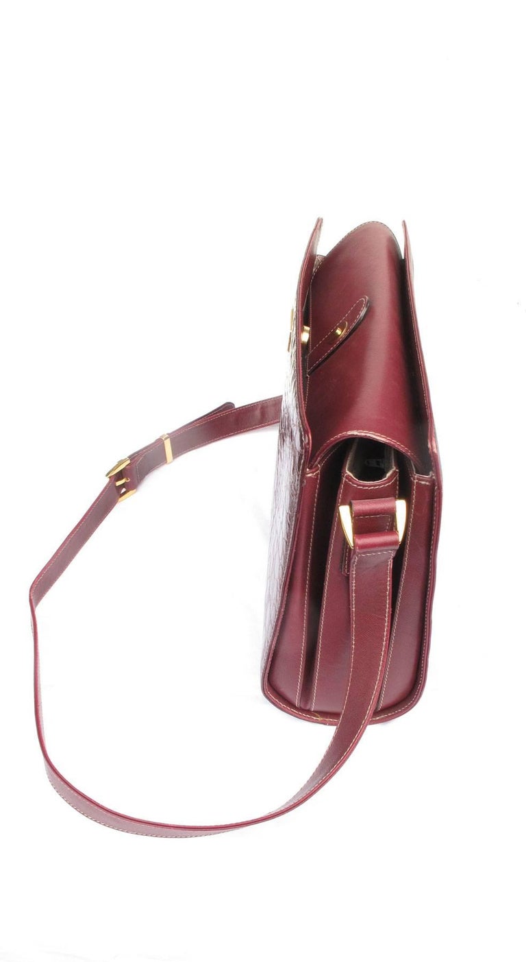 1980'S Gian Franco Ferre leather structured shoulder bag. For Sale at ...