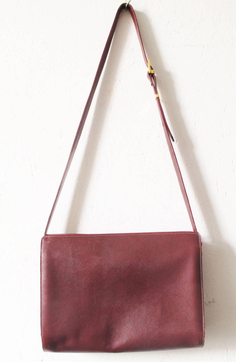 1980'S Gian Franco Ferre leather structured shoulder bag. For Sale at ...