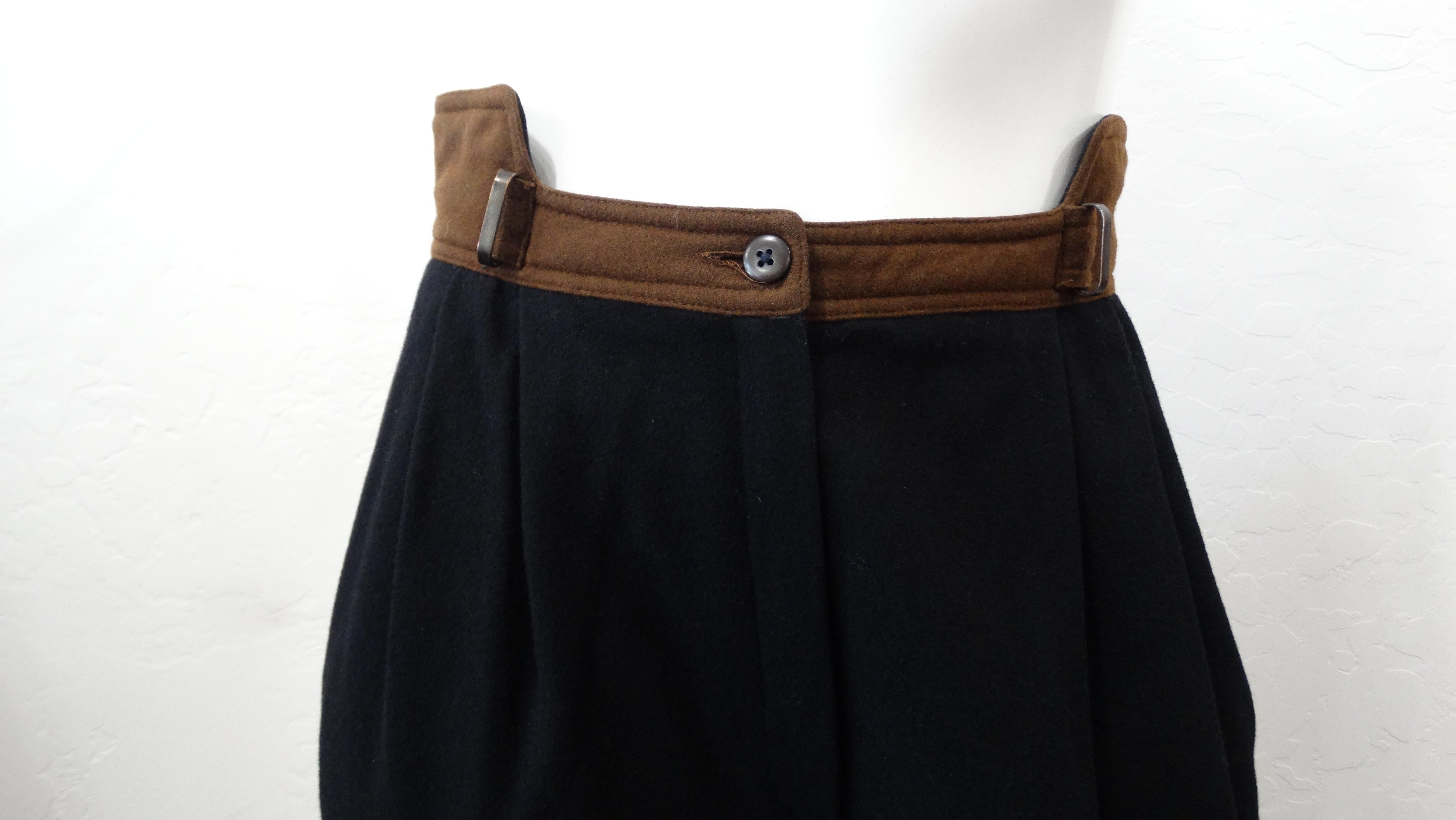 Gianni Versace 1980s Two Tone Wool Riding Pants at 1stDibs | two tone ...