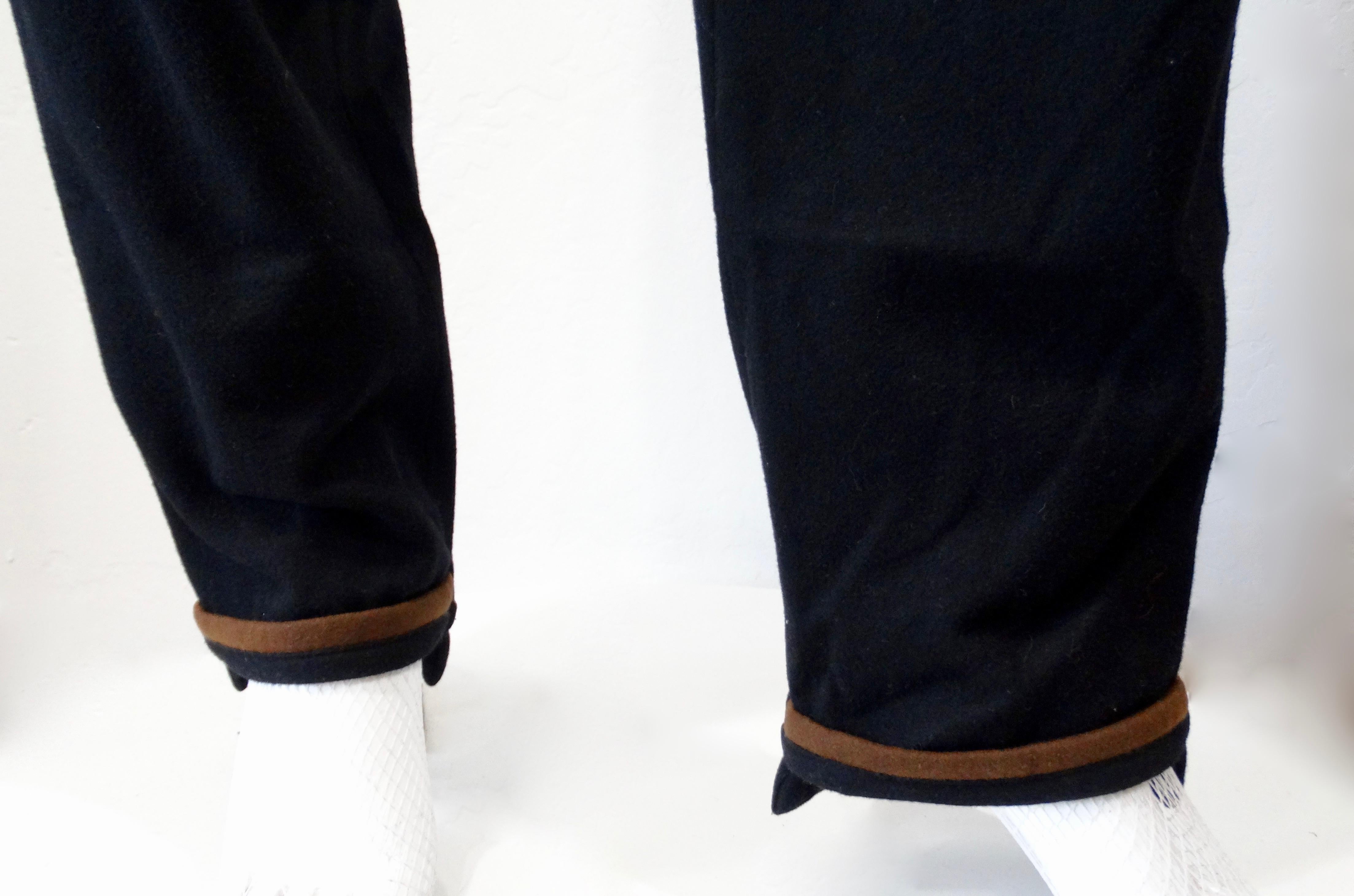 Gianni Versace 1980s Two Tone Wool Riding Pants at 1stDibs | two tone ...