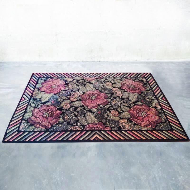1980s Gorgeous Italian Woolen Rug by Ottavio Missoni for T&J Vestor For ...