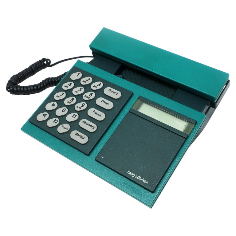 1980s Green Bang and Olufsen Beocom 2000 Phone For Sale at 1stDibs