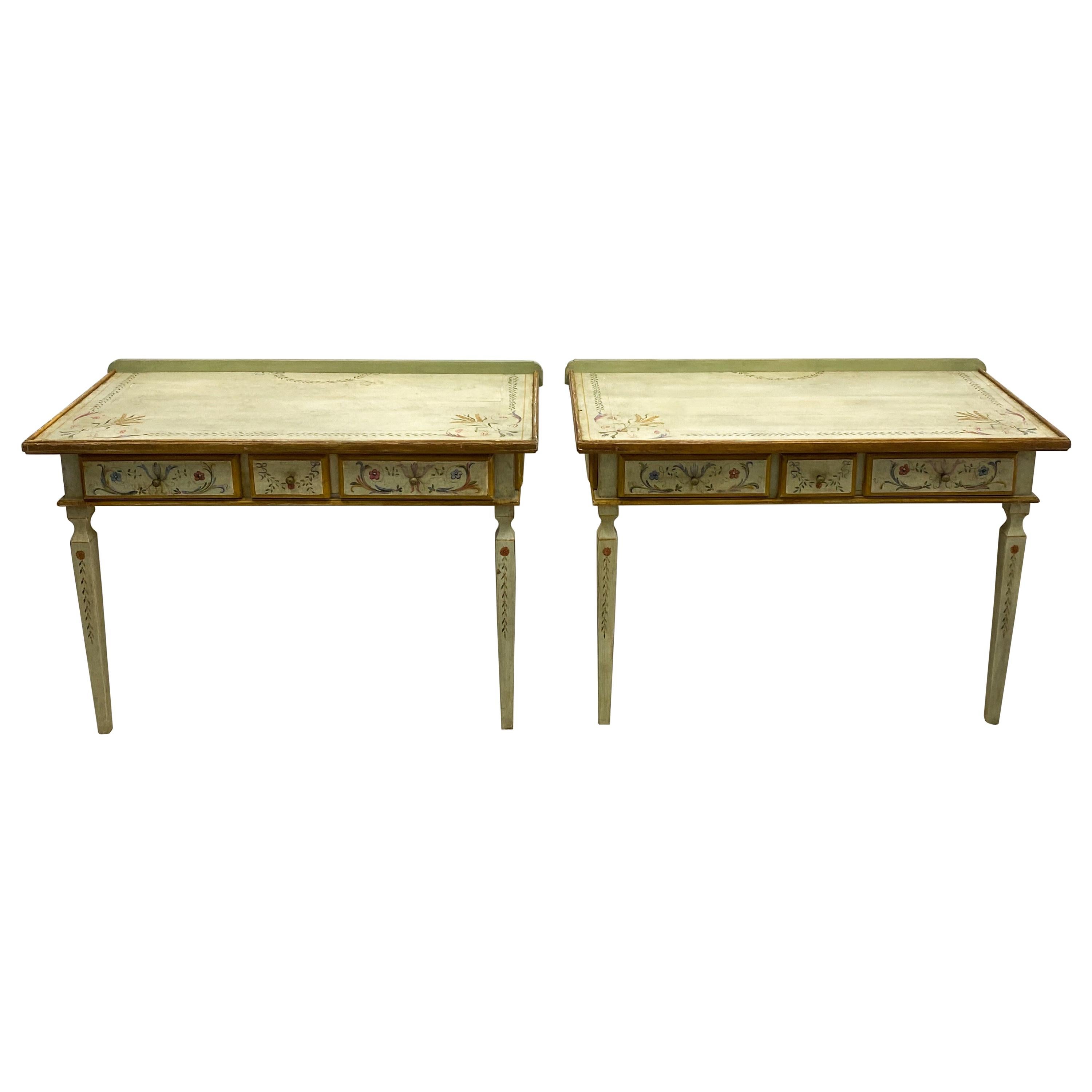 1980s, Pair of Console Tables For Sale at 1stDibs
