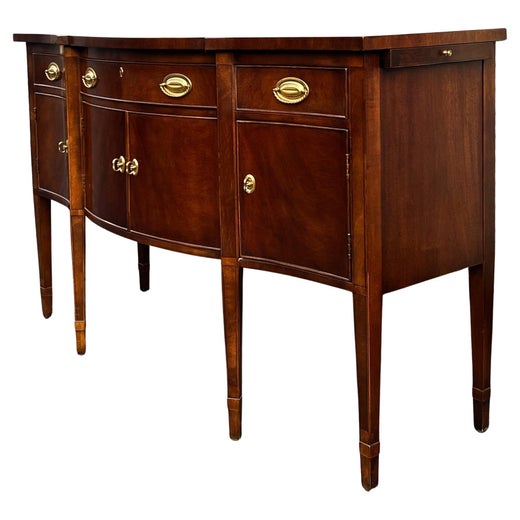 Henredon Square Game or Dining Table with One Extension at 1stDibs