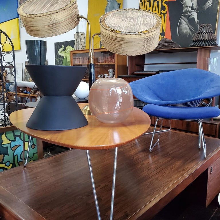 1980s Henry Dean Mid-Century Modern Mouthblown Decorative Glass Vessel ...